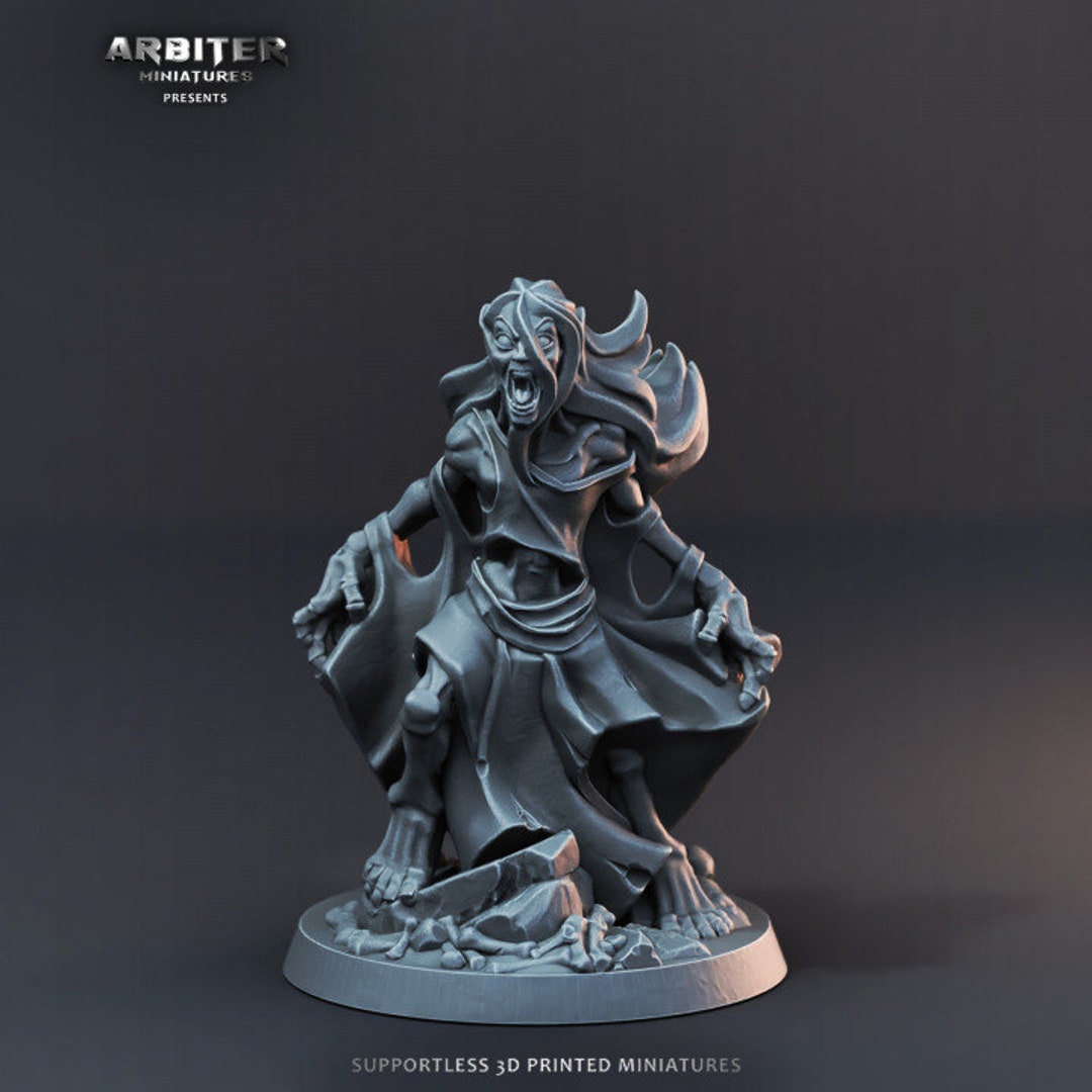 Banshee Miniature Banshee Miniatures for D&D 5e, Pathfinder and Other ...