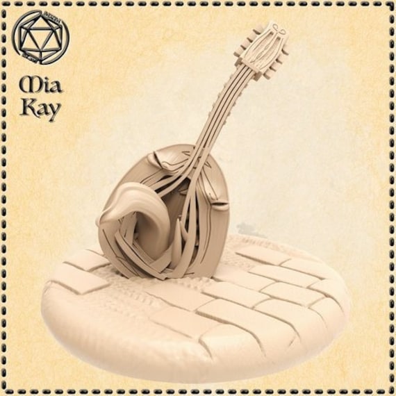 Mimik Laute Mimic Lute for D&D 5e Pathfinder and other - Etsy.de