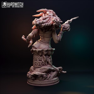 Voodoo Priestess Wutung Miniature | Female Shaman Witch Figure | for D ...