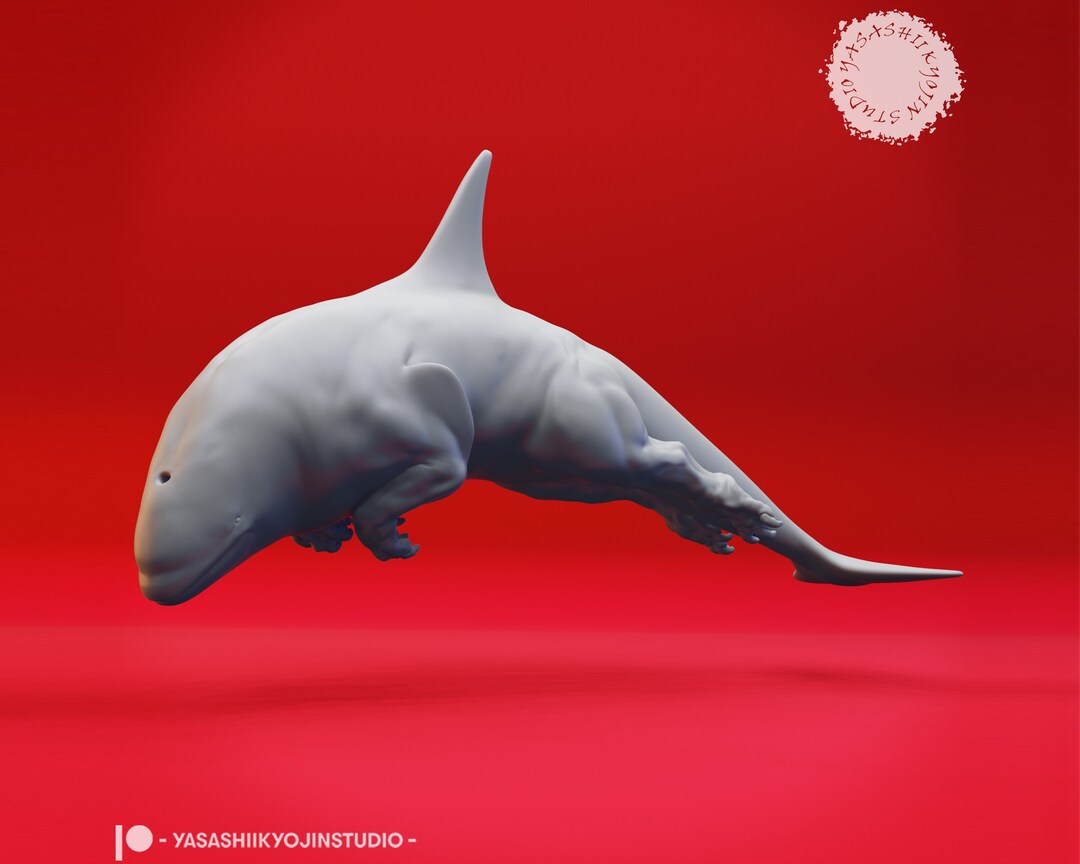 Leaping Akhlut Miniature Killer Orca Miniature for D&D 5e, Pathfinder and Other Rpg's 32mm - Etsy