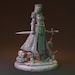 Nun Healer Miniature | Female Cleric Miniature | for D&D 5e, Pathfinder ...