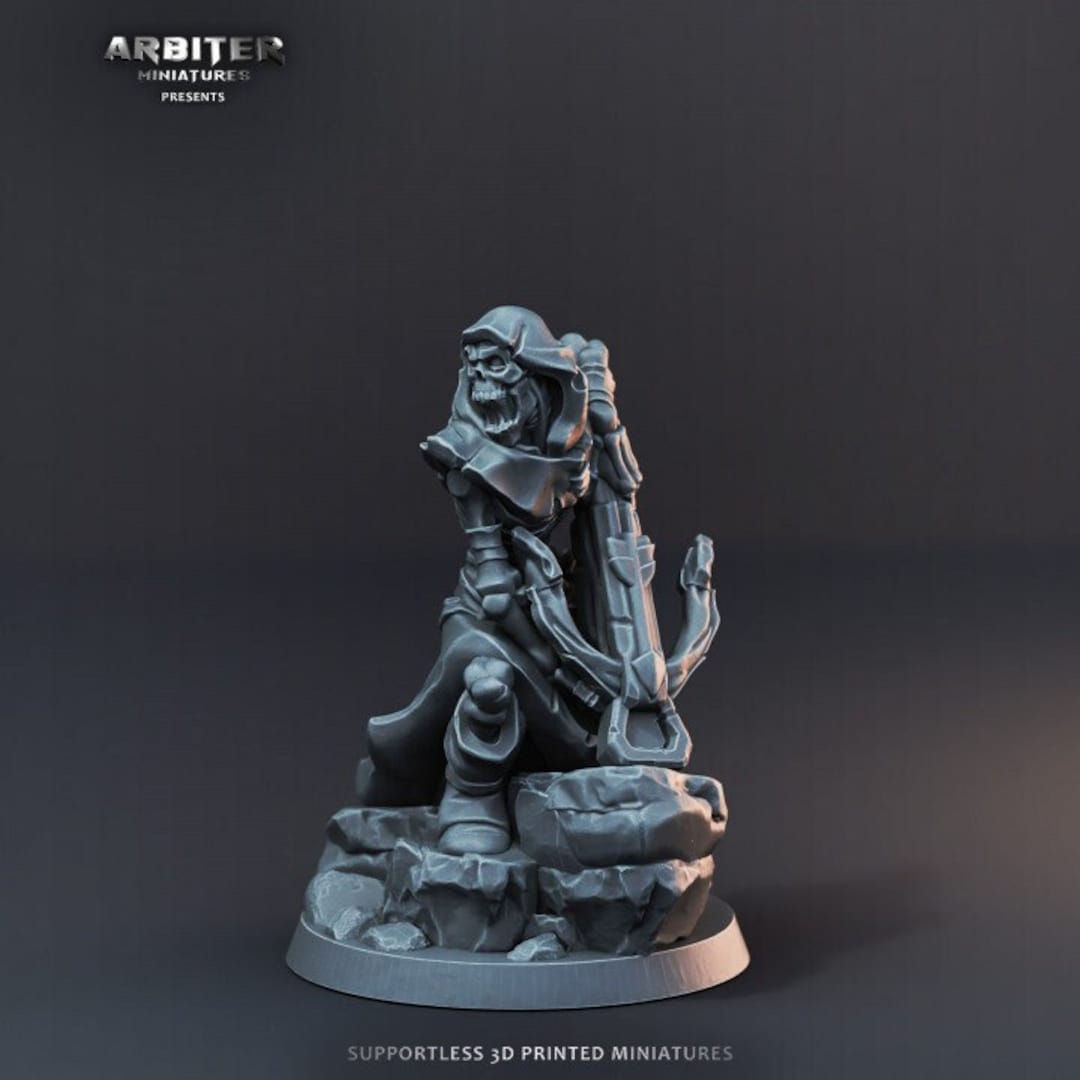 Skeleton With Crossbow Miniature Skeleton With Crossbow Miniature for D ...