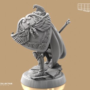 Gladiator Spear Fighter Miniature | Veles Figure | Heroic Character ...