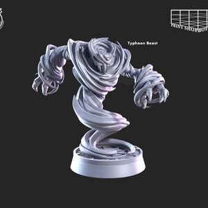 Air Elemental Miniatures Set | Wind Elemental Figure Pack | Monsters ...