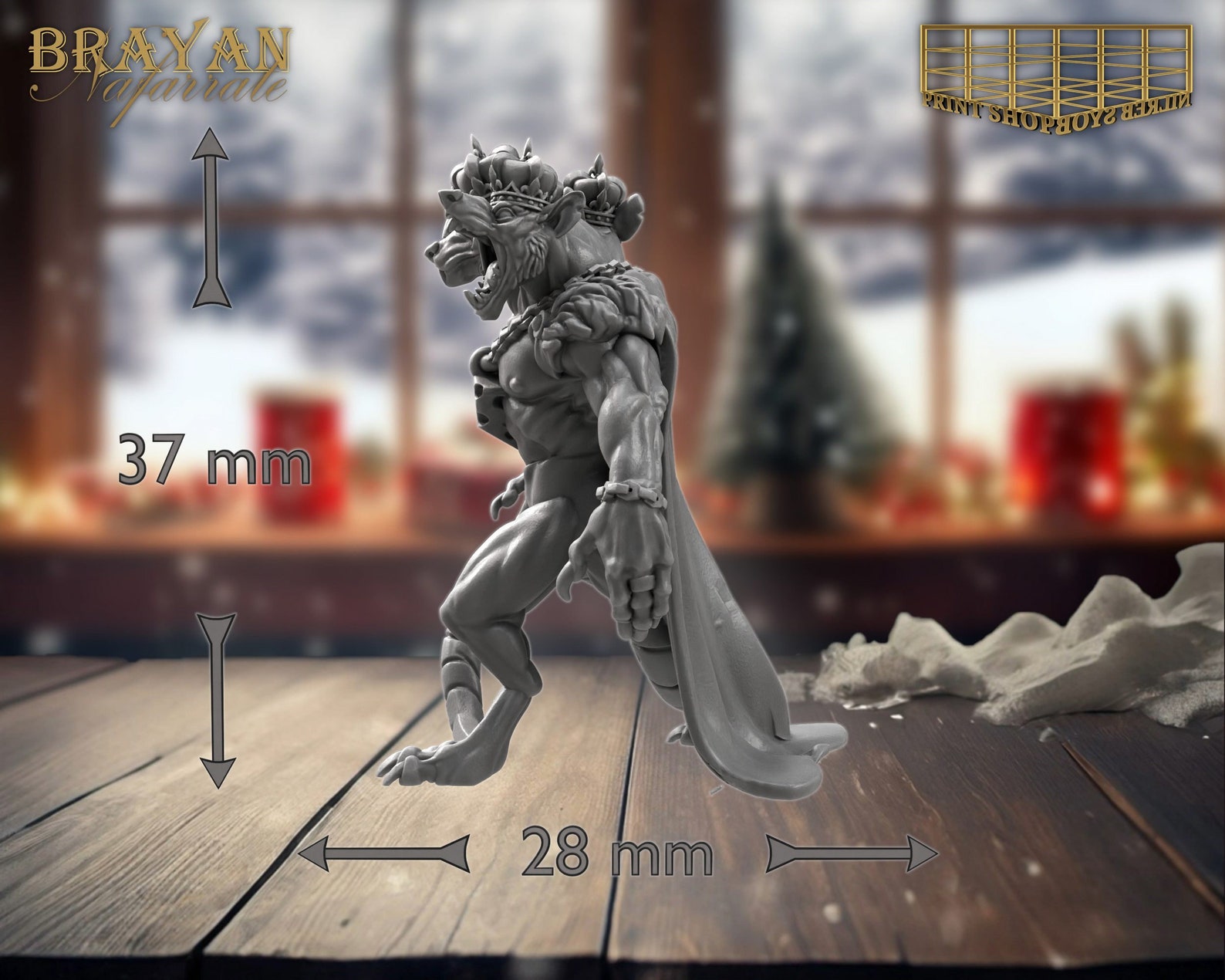 Rat King Miniature Set | XMAS 3-headed Ratfolk Pack | for D&D 5e ...