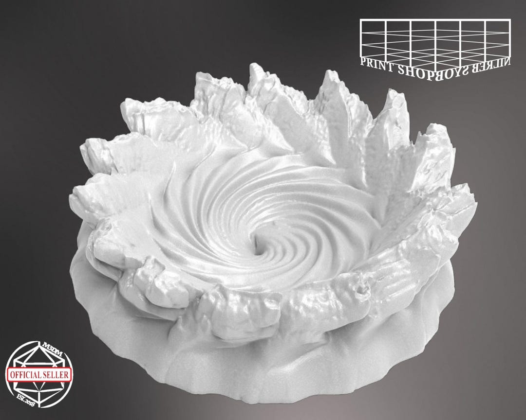 Water Whirlpool Miniature | Jacuzzi | Spell Effect | Terrain | for D&D ...