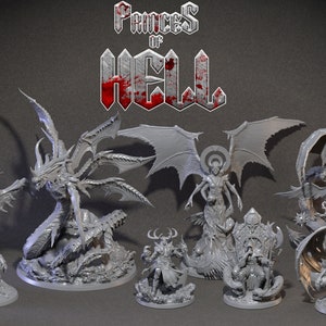 Devil of Envy Miniature Leviathan Miniature Devils and - Etsy
