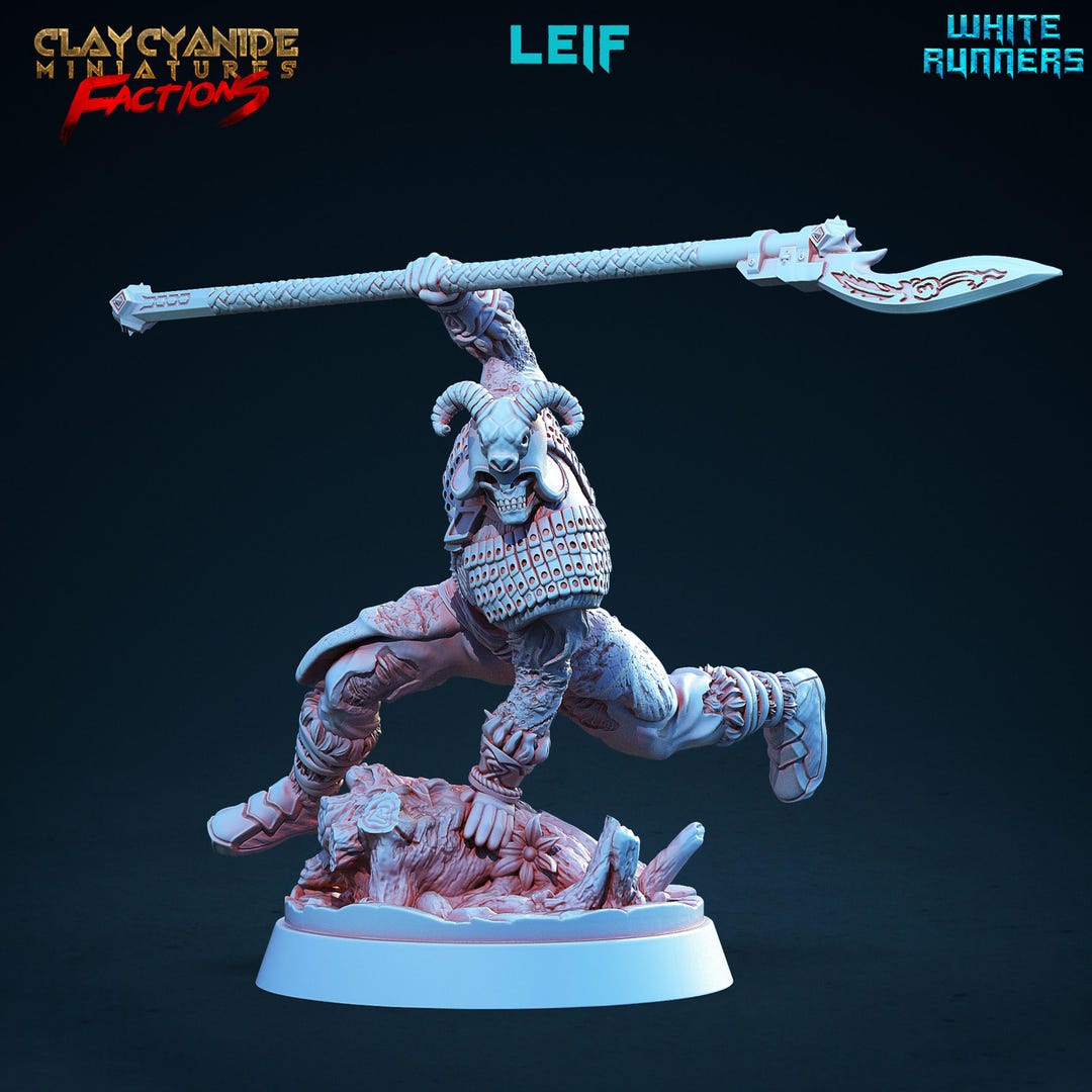 Undead Fighter Miniature | Death Knight Aspirant Figure | Nordic ...