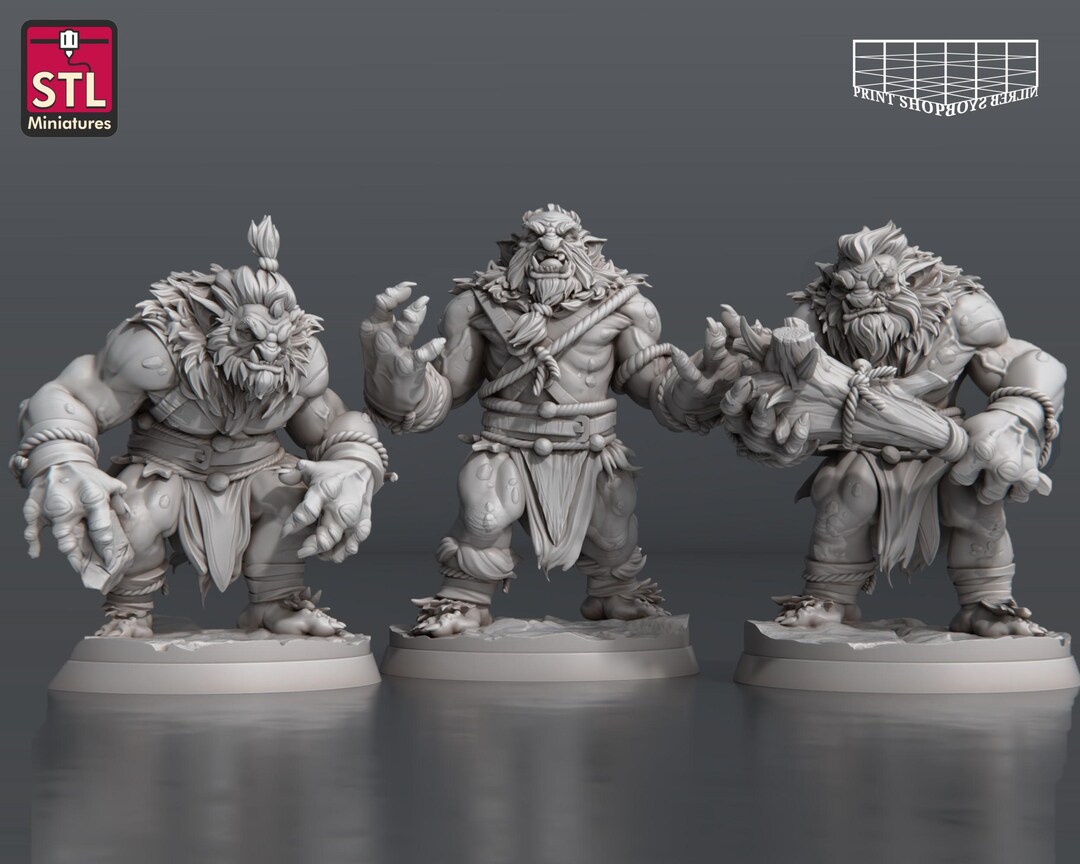 Finstere Trolle Miniatur Set Troublemaker Snow Trolls Figure Pack ...