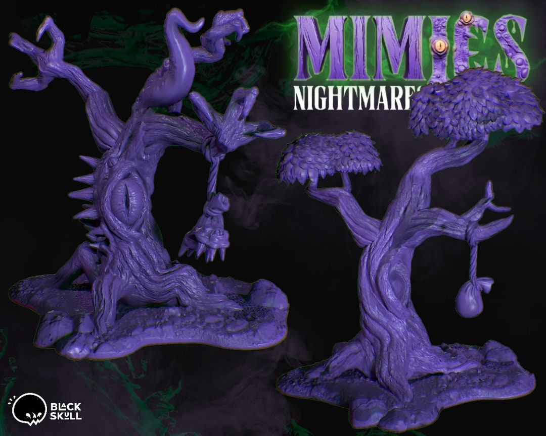 Mimic Tree Miniature | Mimic Tree Set Miniature | for D&D 5e ...