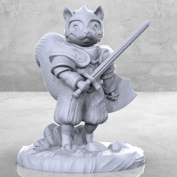 Squirrel Miniature - Etsy