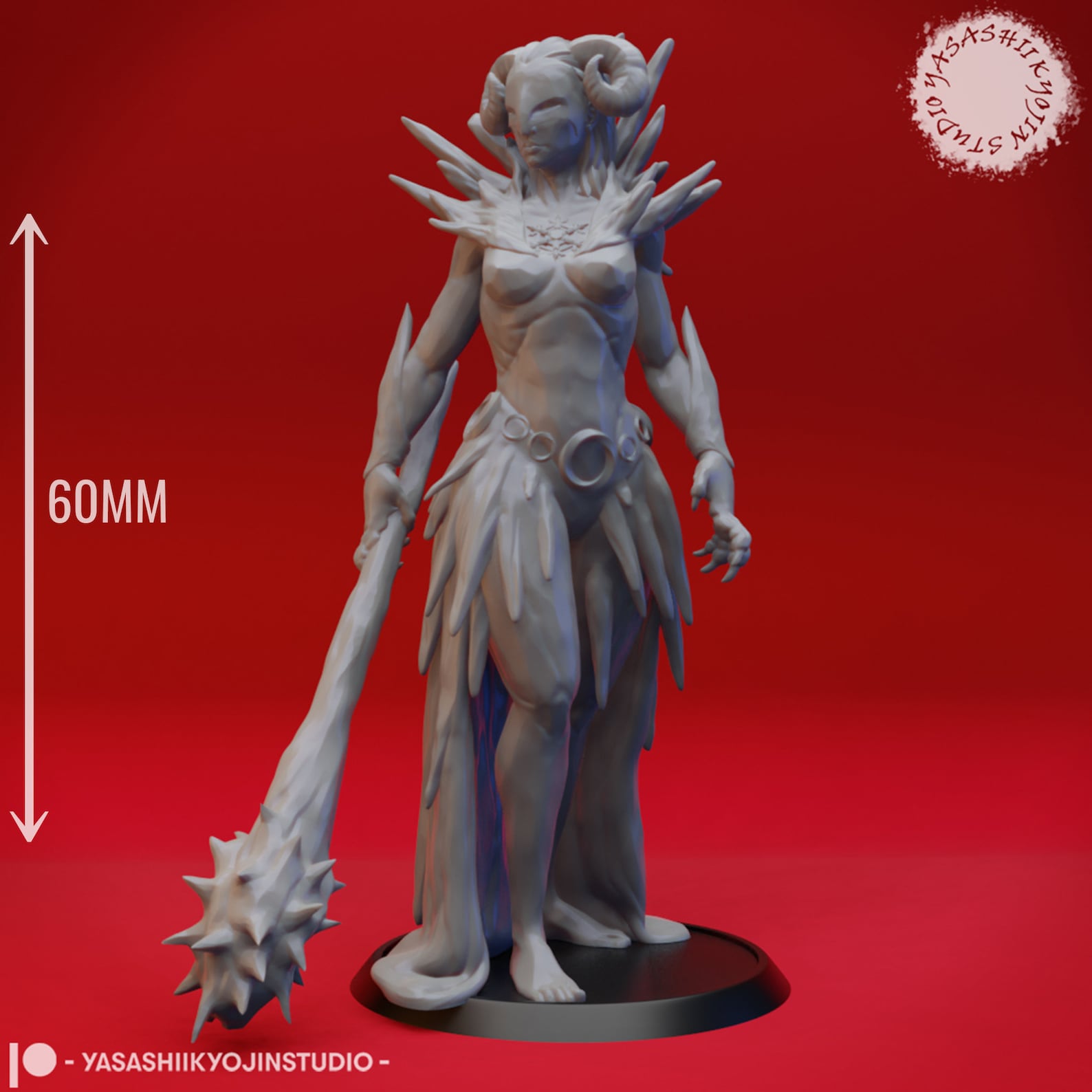 Goddess of Cold Miniature | Goddess of Winter Miniature | for D&D 5e ...