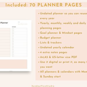 Personal Life Planner Printable, Life Goals Planner, Monthly,weekly ...