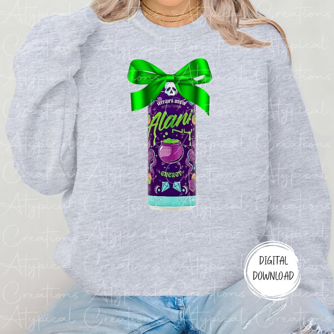 Alani Nu Energy Halloween Witches Brew Cauldron PNG - Etsy