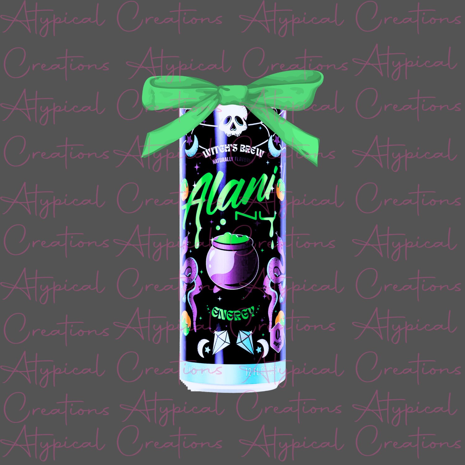 Alani Nu Witches Brew Bow Halloween PNG - Etsy