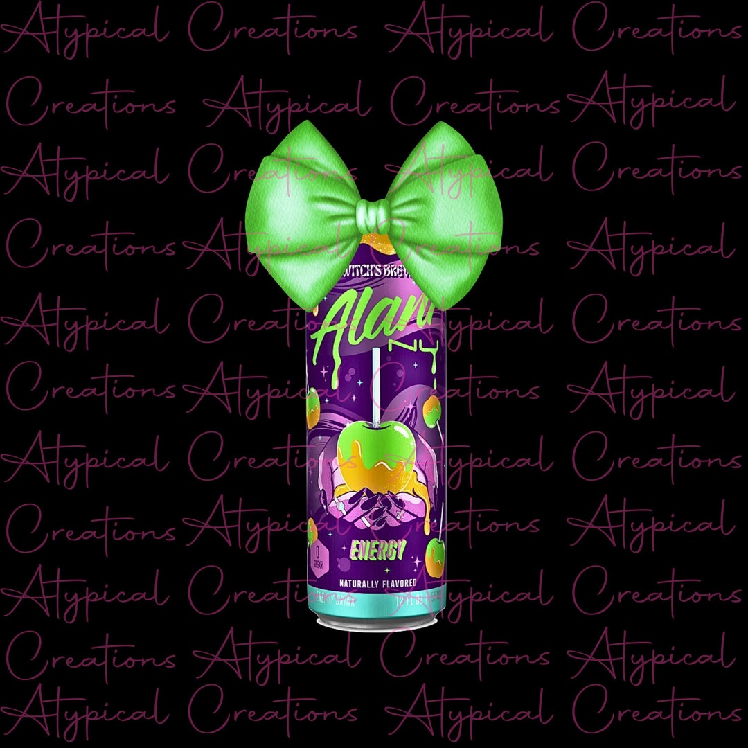 Alani Nu Witches Brew Bow Halloween Spooky PNG - Etsy