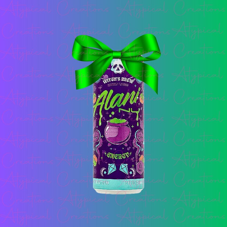 Alani Nu Energy Halloween Witches Brew Cauldron PNG - Etsy