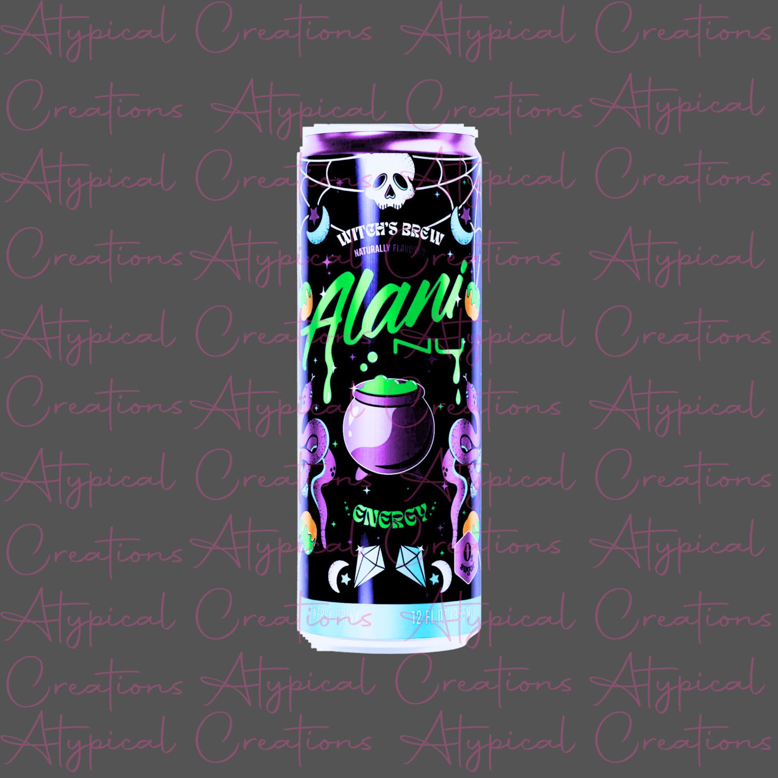Alani Nu Witches Brew Halloween Neon PNG - Etsy