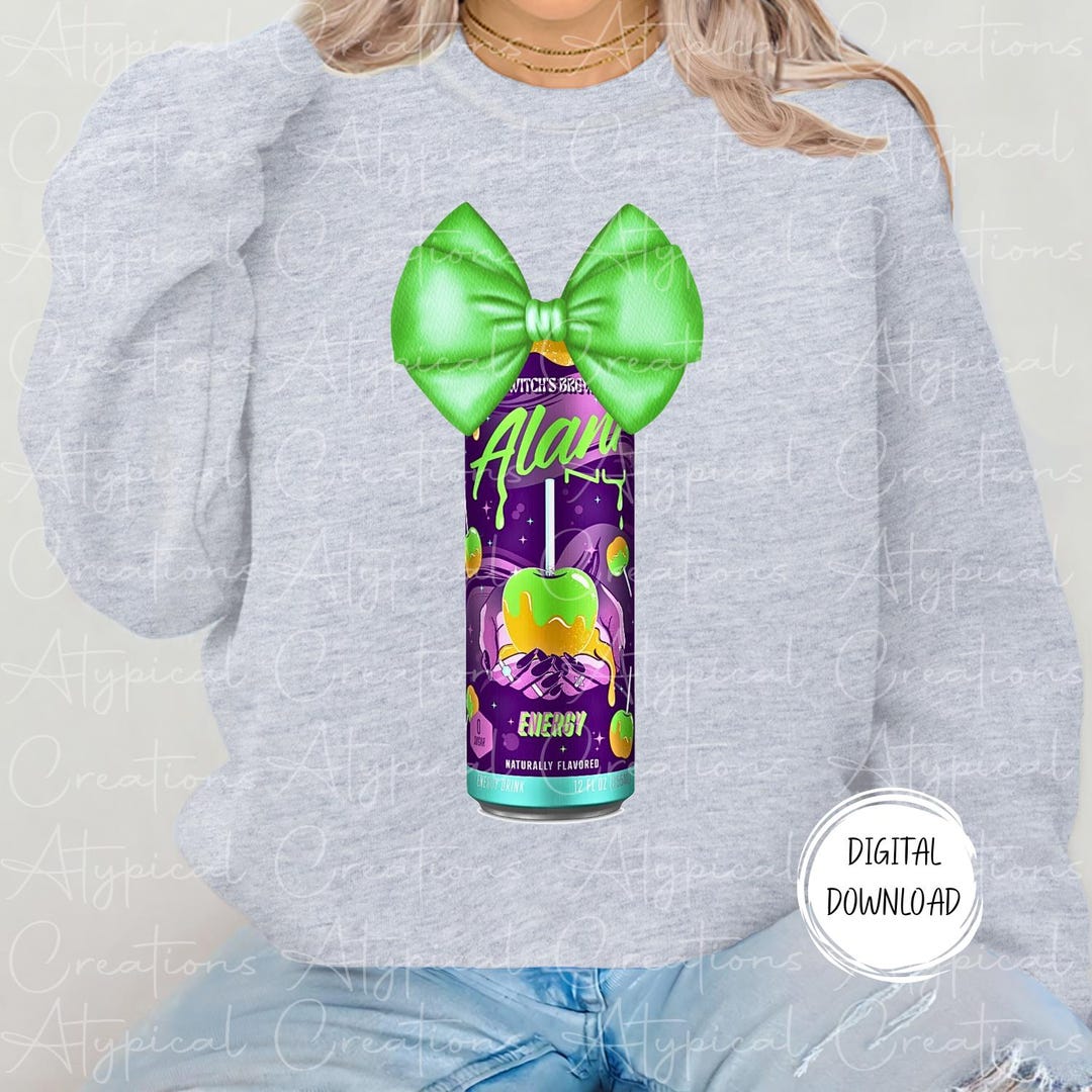 Alani Nu Witches Brew Bow Halloween Spooky PNG - Etsy