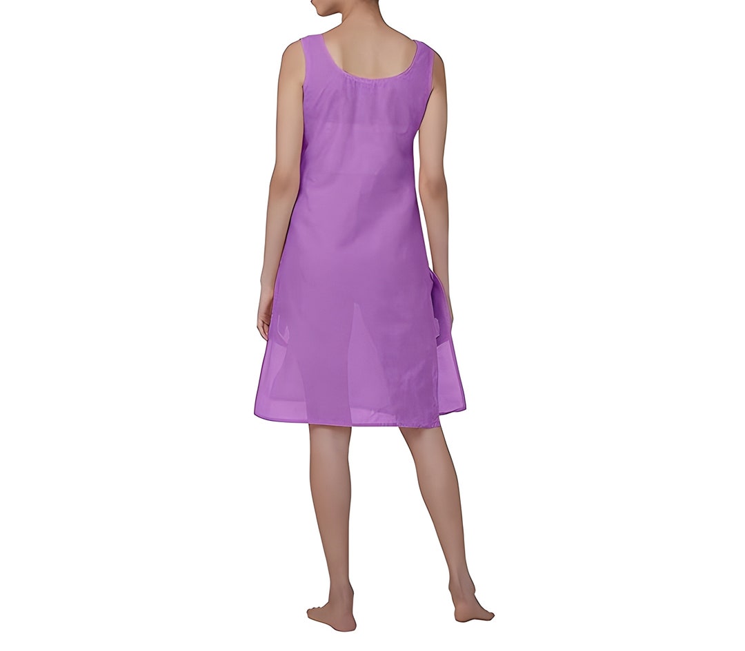 Light Purple Color Inner Slips for Chikankari Kurti Women - Etsy