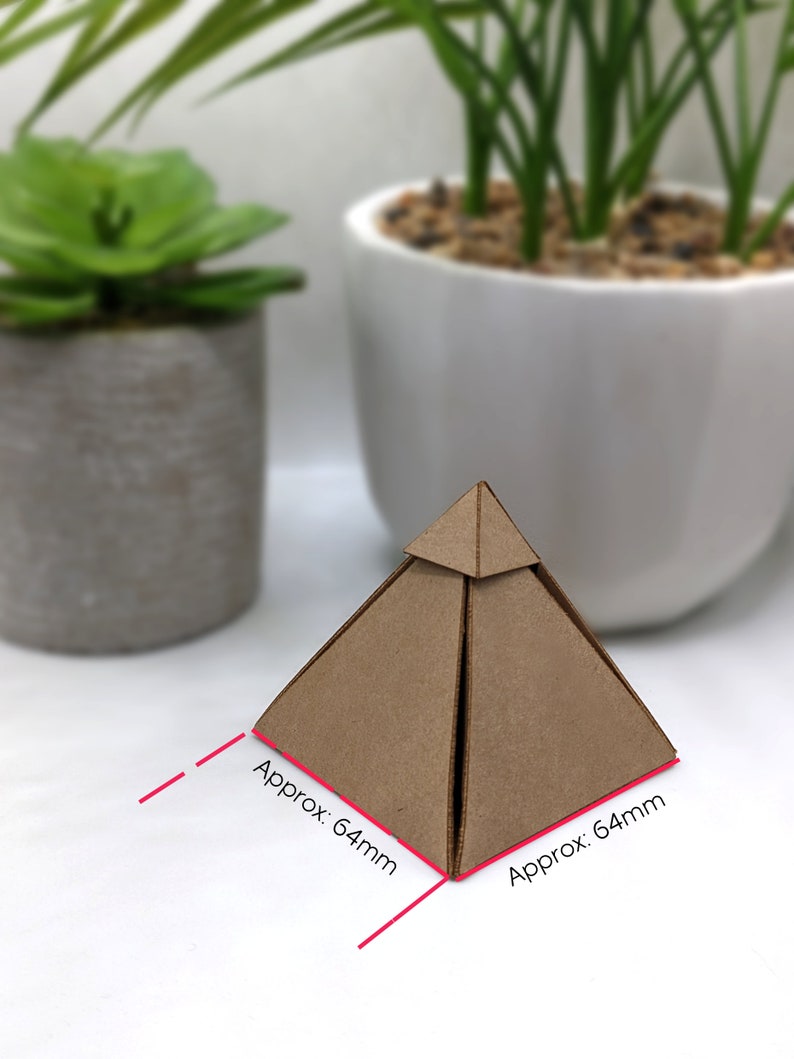 Pyramid Box Template // Digital File SVG // Cricut Glowforge - Etsy