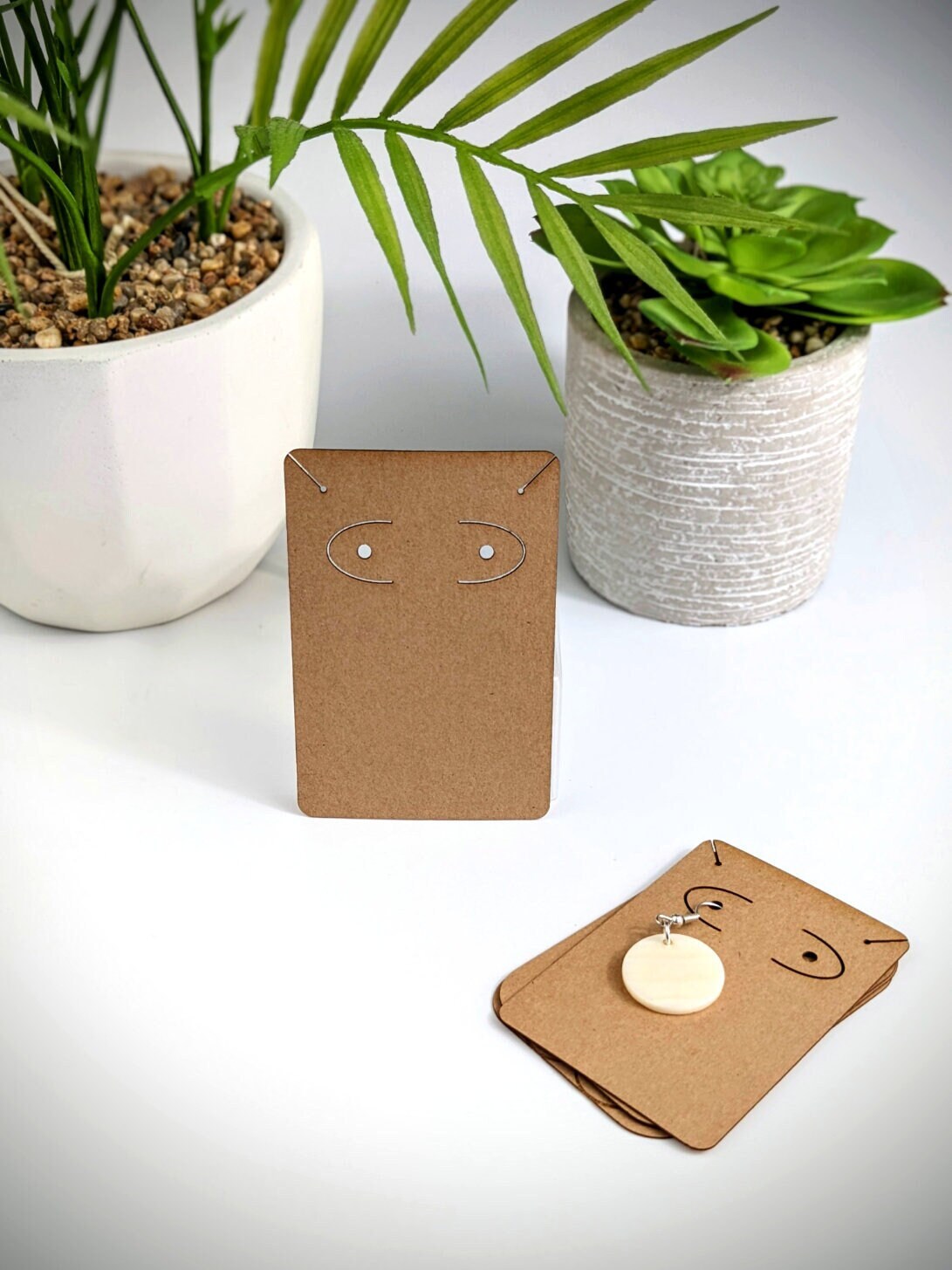 Earring Display Card Template // 5 Variations // Digital File - Etsy