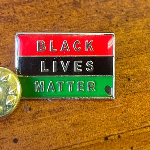 Black American African Flag 3x5ft: Hand Stamped Lapel Pin - Etsy