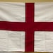 St. Georges Cross Cotton Flag Embroidered Sewn 3x5ft With Brass and ...