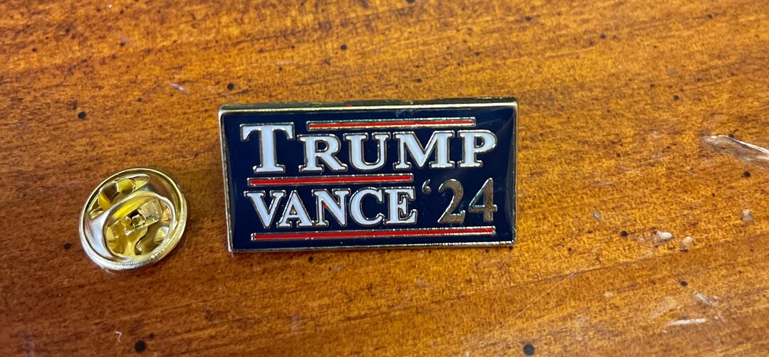 Trump Vance 2024 Lapel Pin: Cloisonné Pin - Etsy