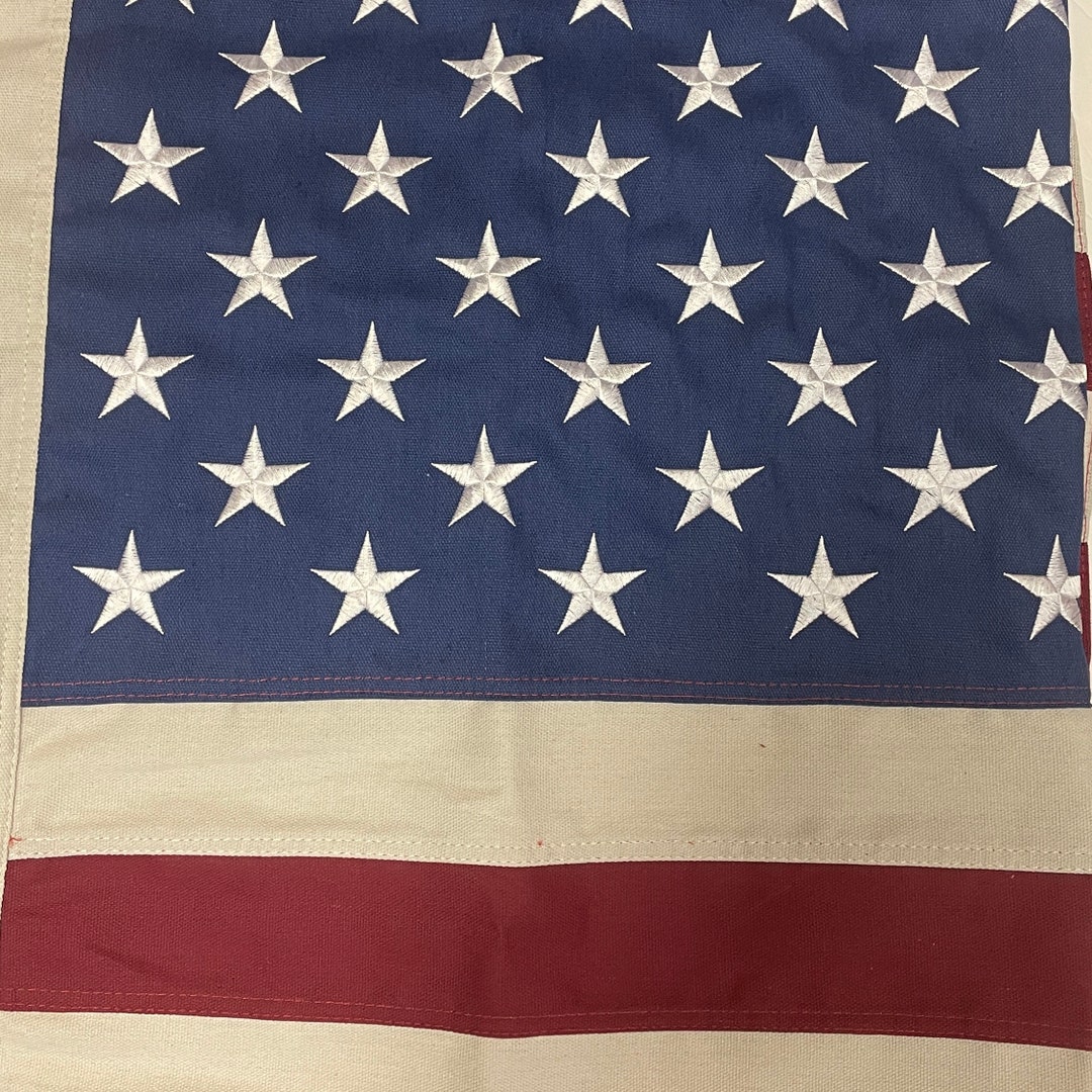 American Flag 3x5ft Sewn Embroidered & 3x5ft Betsy Ross Sewn ...