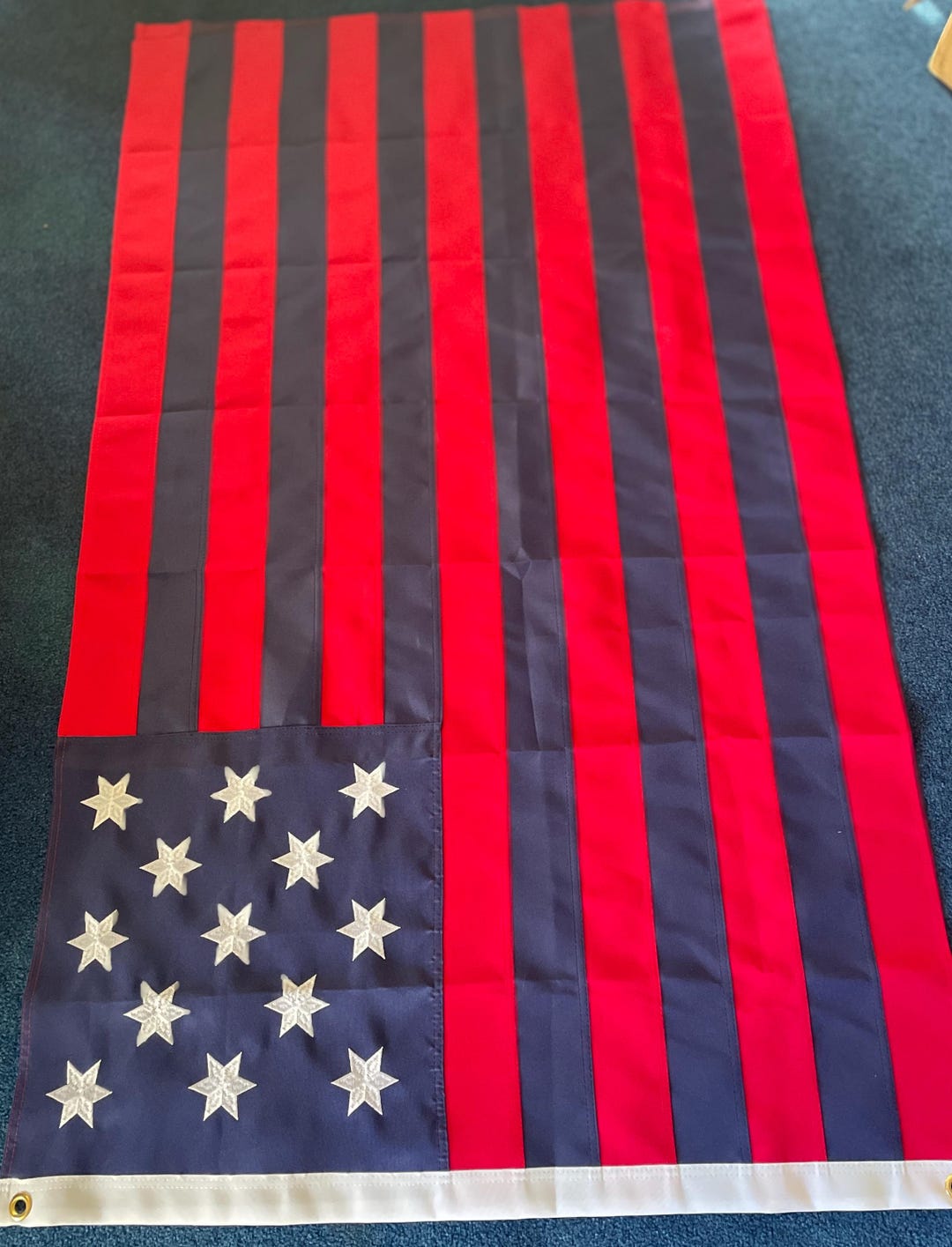 Historical Flag Battle of Yorktown Synthetic Material 600D and Cotton ...