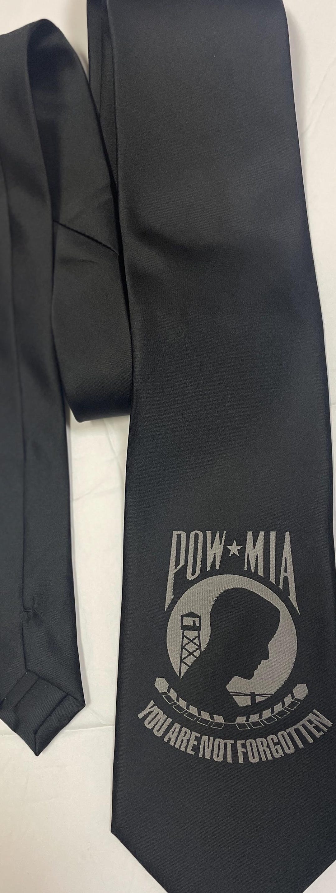 POW You Are Not Forgotten Microfiber Neck Ties Beautiful Neck Ties ...