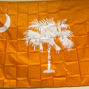 South Carolina State Flag: Historic Palmetto Tree Design With Grommets ...