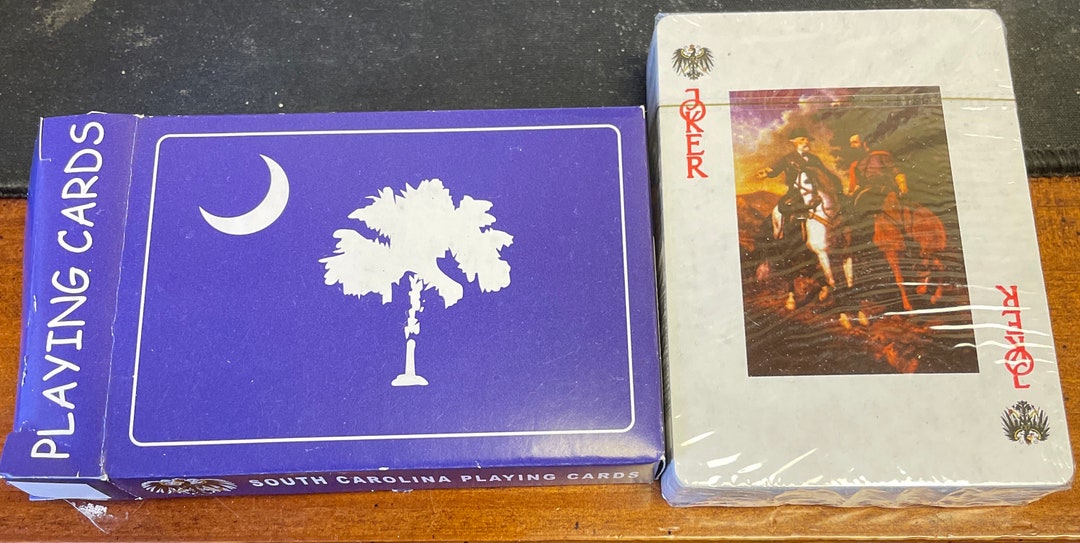 South Carolina Standard Deck Playing Cards - Etsy