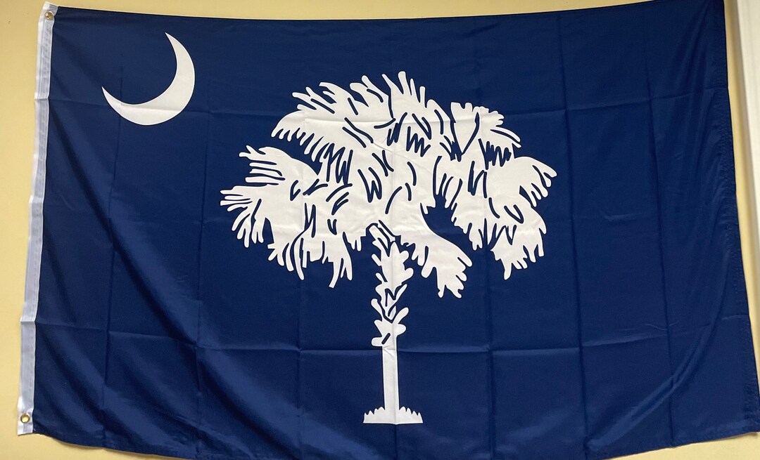 South Carolina Different Variations of the State Flag New and Old ...