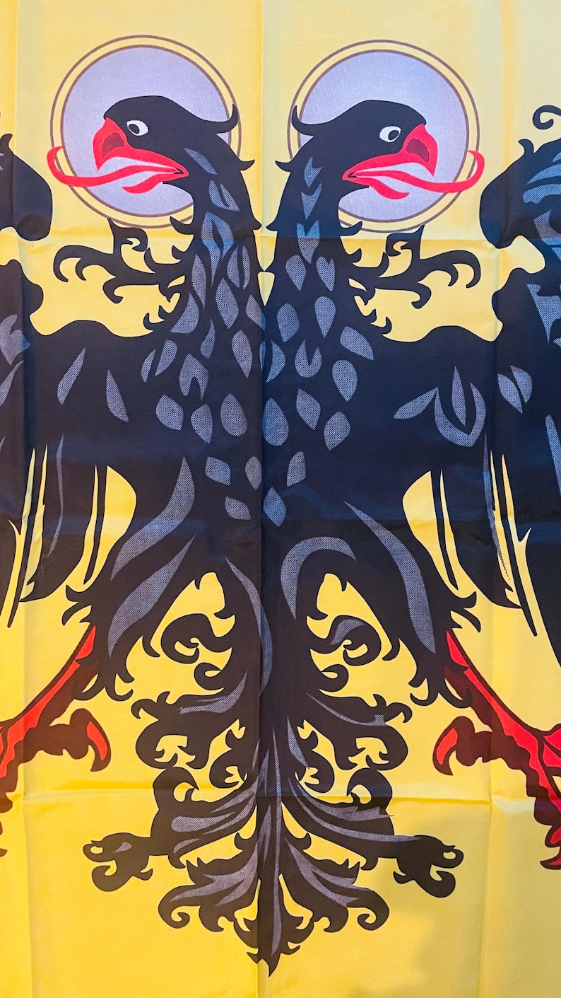 Holy Roman Empire 14th Century Flags;3x5ft Printed on Both Side Brass ...
