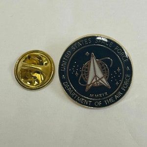 Different Versions of Space for Lapel Pin Hand Stamped and Baked ...