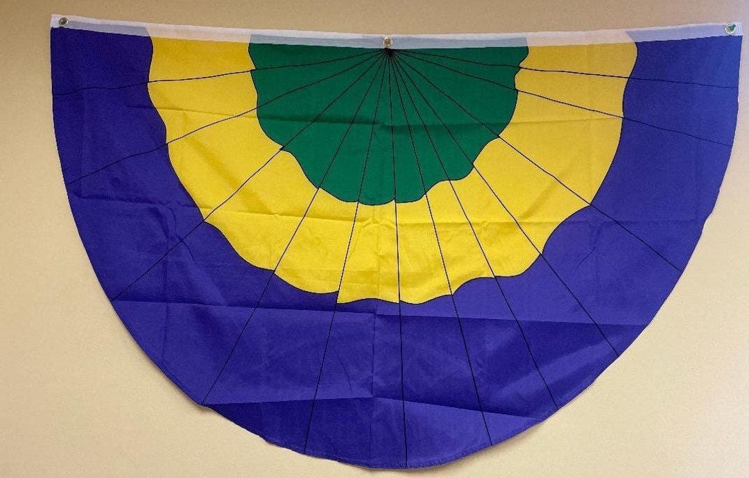 Variations of Grass Flags and Bunting 3x5ft Canvas Header Brass ...