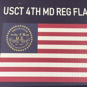 4th US Colored Infantry Regiment Flag: Sewn Cotton, Embroidered, 3x5ft ...