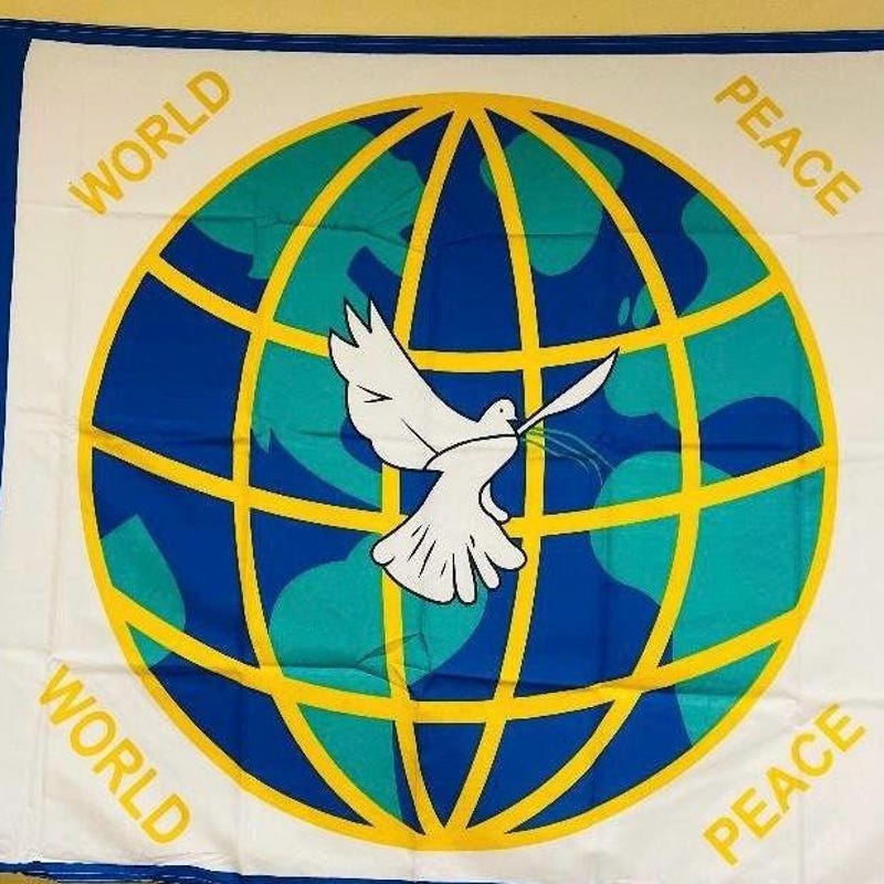 Walk for Peace Flag - Etsy