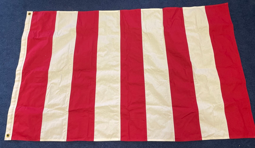 Son of Liberty Flag: Sewn Cotton, Embroidered Historical American Flag ...