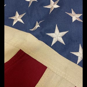 American Flag 3x5ft Sewn Embroidered & 3x5ft Betsy Ross Sewn ...