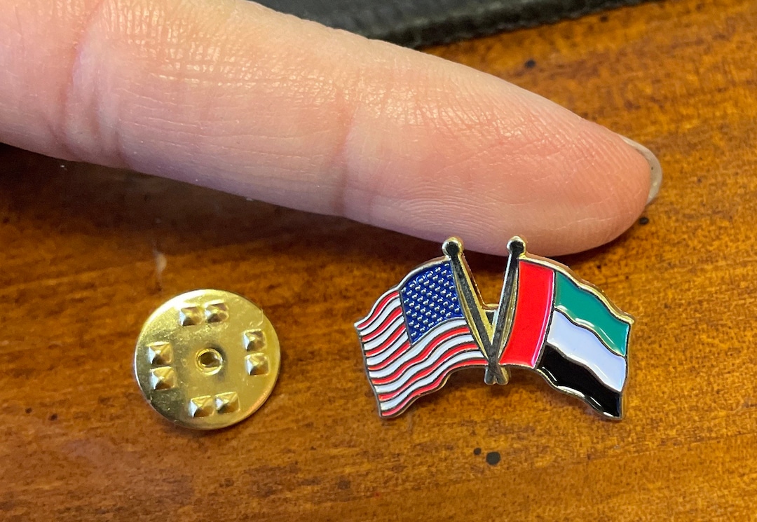 USA & United Arab Emirates Friendship Lapel Pin - Etsy
