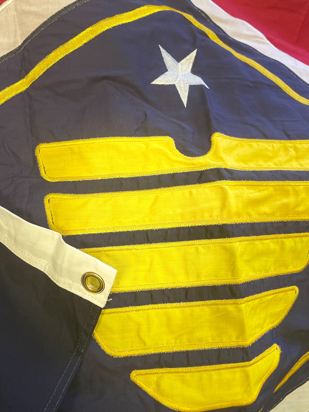 New Utah State Sewn Embroidered Cotton, Flag With Brass and Grommets - Etsy