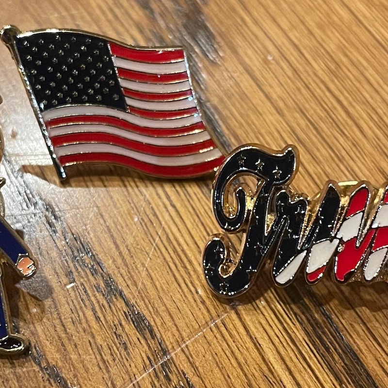 Trump Happy Lapel Pin - Etsy