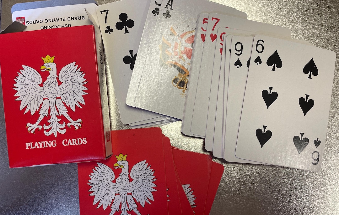 Vintage Poland Playing Cards: Full Deck - Etsy
