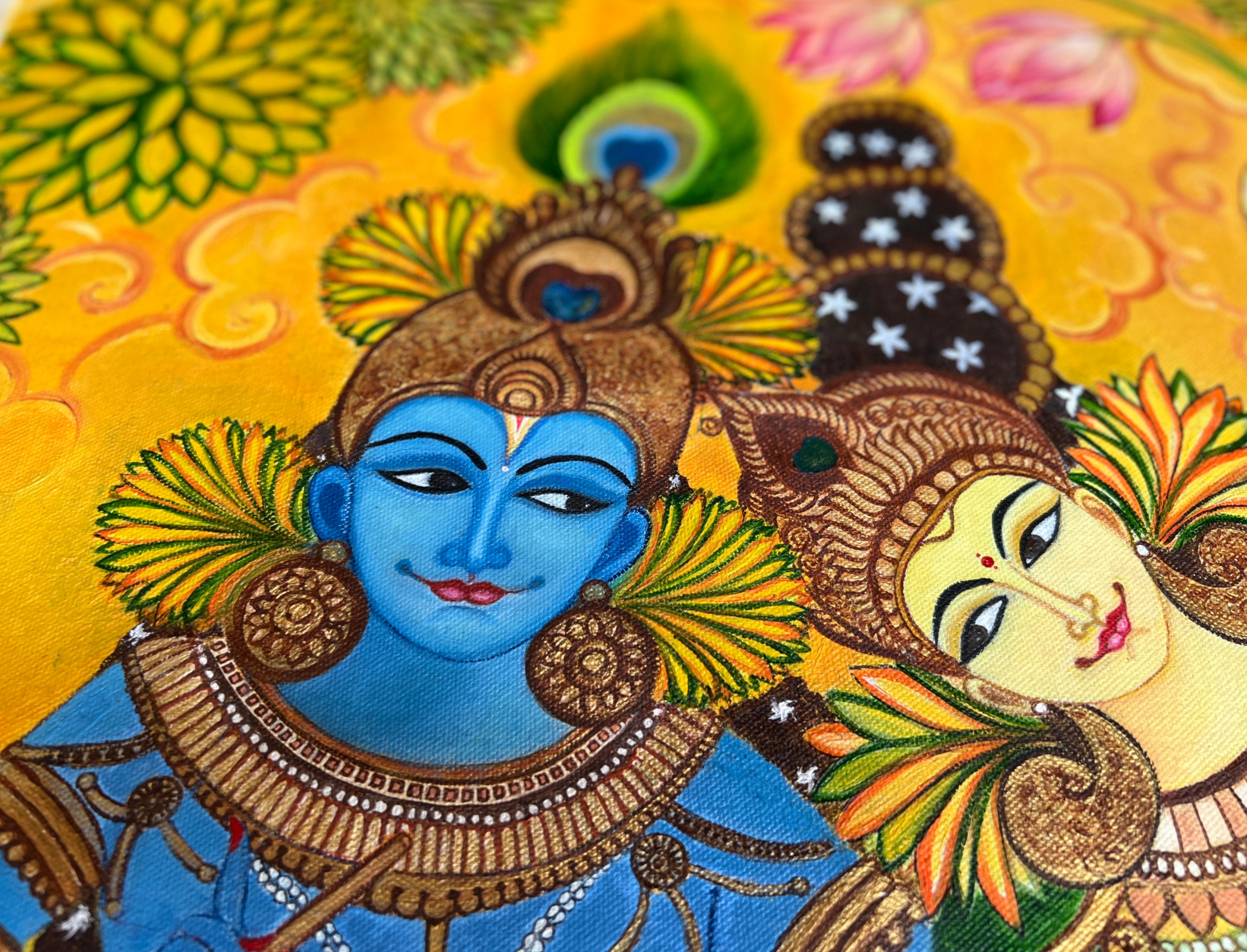 40 Best Traditional Kerala Mural Paintings From Top Artists | atelier ...