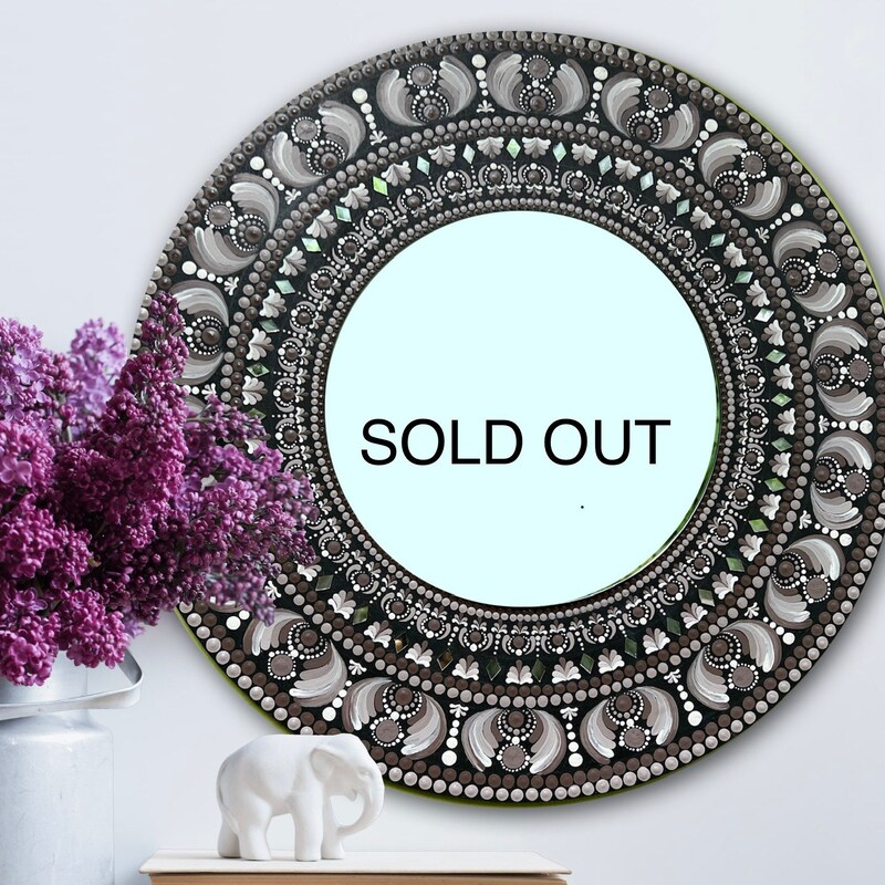 Bohemian Style Mirror - Etsy
