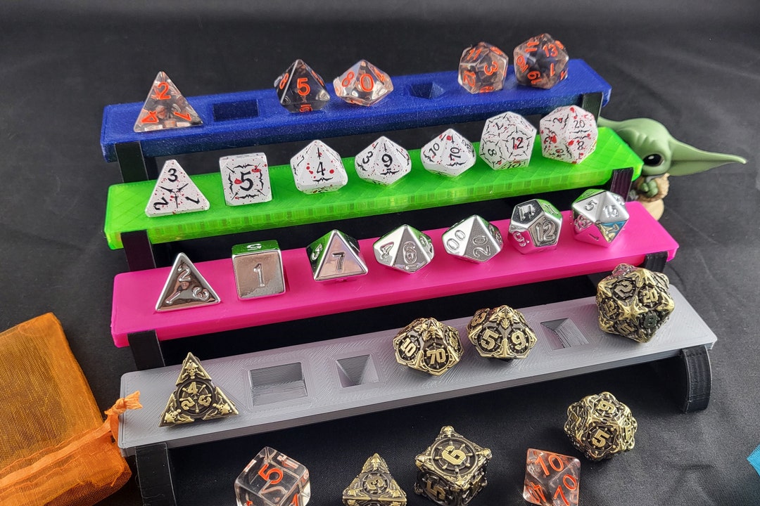 Magic Steps | Modular Dice Display Stand ~ TTRPG Accessory - Etsy
