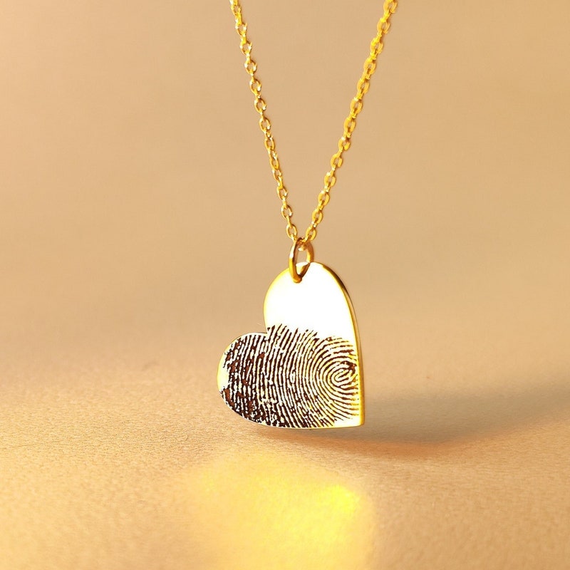 Fingerprint Necklace - Etsy